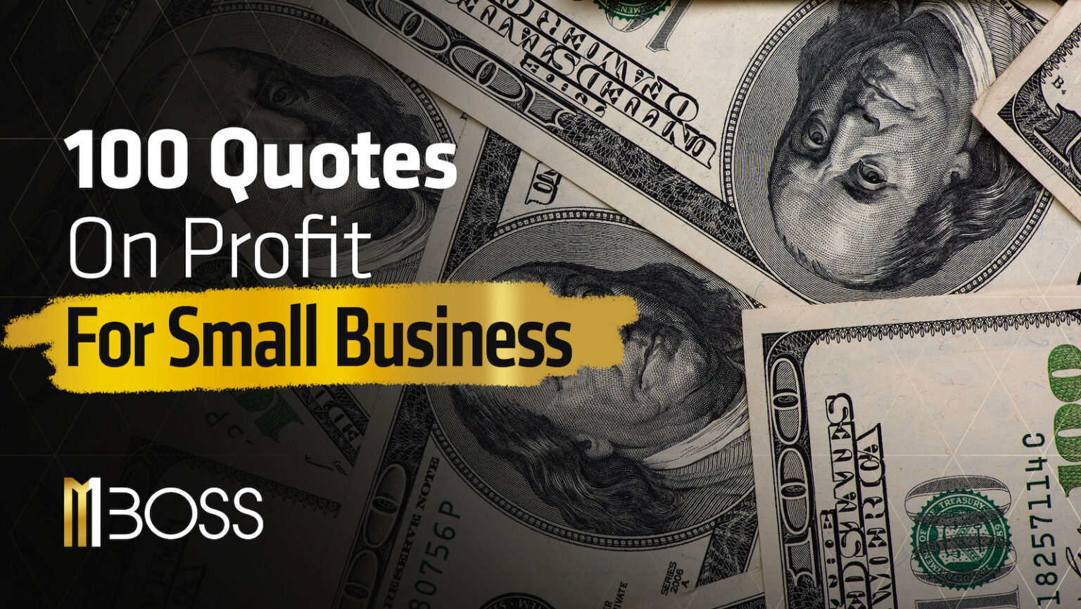 100 Quotes on Profit for Small Business